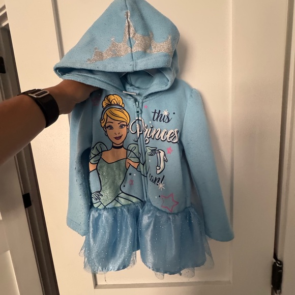 Disney | Shirts & Tops | Disney Light Blue Princess Costume For Kids ...